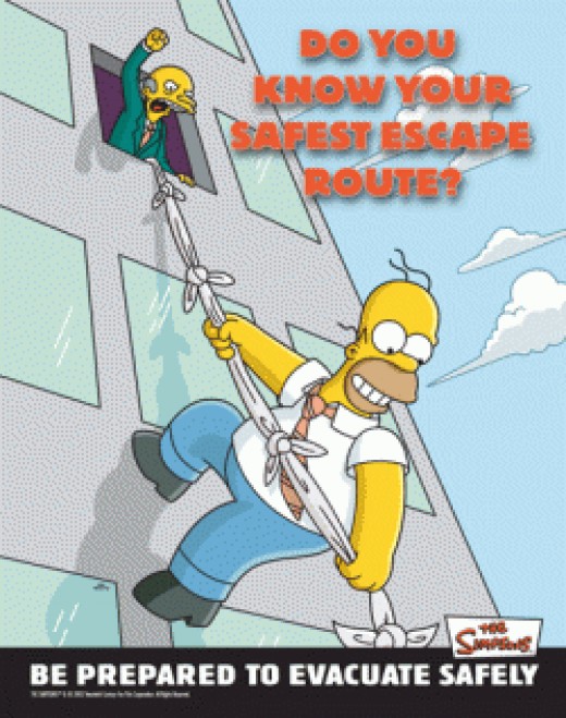 Simpsons Health and Safety Posters | HubPages