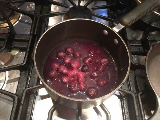 Frozen Cherry Nougat With Caramelized Nuts and a Cherry Coulis Recipe ...