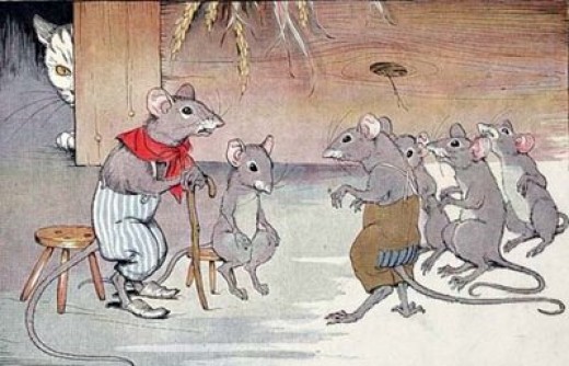 Aesop's Fables: The Mice in Council | HubPages