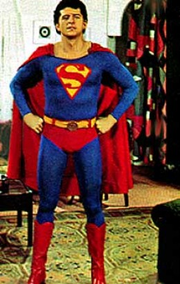 BROADWAY SUPERMAN BOB HOLIDAY - The Classic Horror Film Board