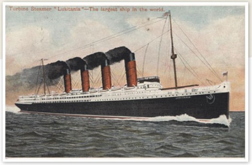 World War 1 naval disasters- the sinking of the SS Lusitania | HubPages
