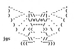 The Legendary, Virginal Unicorn in ASCII Text Art