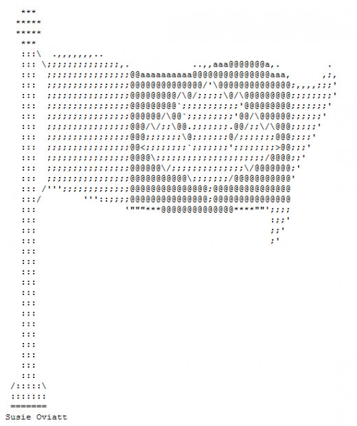 Happy Canada Day ASCII Text Art