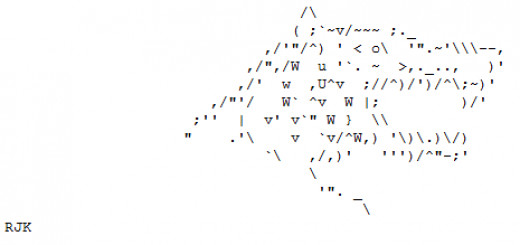 Wolf and Werewolf ASCII Text Art | HubPages