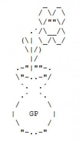 Romance in Email: ASCII Text Art Flowers