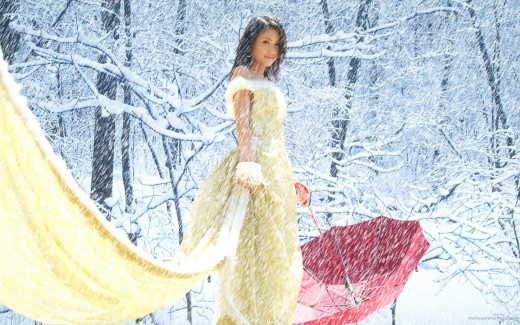 Gorgeous Snow Queen and Snow Princess Wallpapers | hubpages