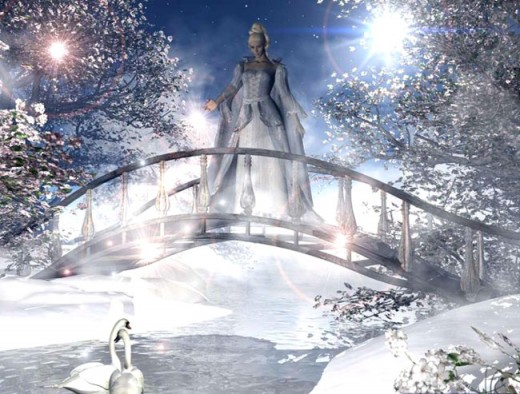Gorgeous Snow Queen and Snow Princess Wallpapers | HubPages