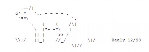 Year of the Goat: Happy New Year ASCII Text Art | hubpages