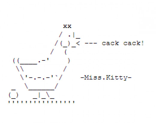 Year of the Rooster: Happy New Year ASCII Text Art | hubpages